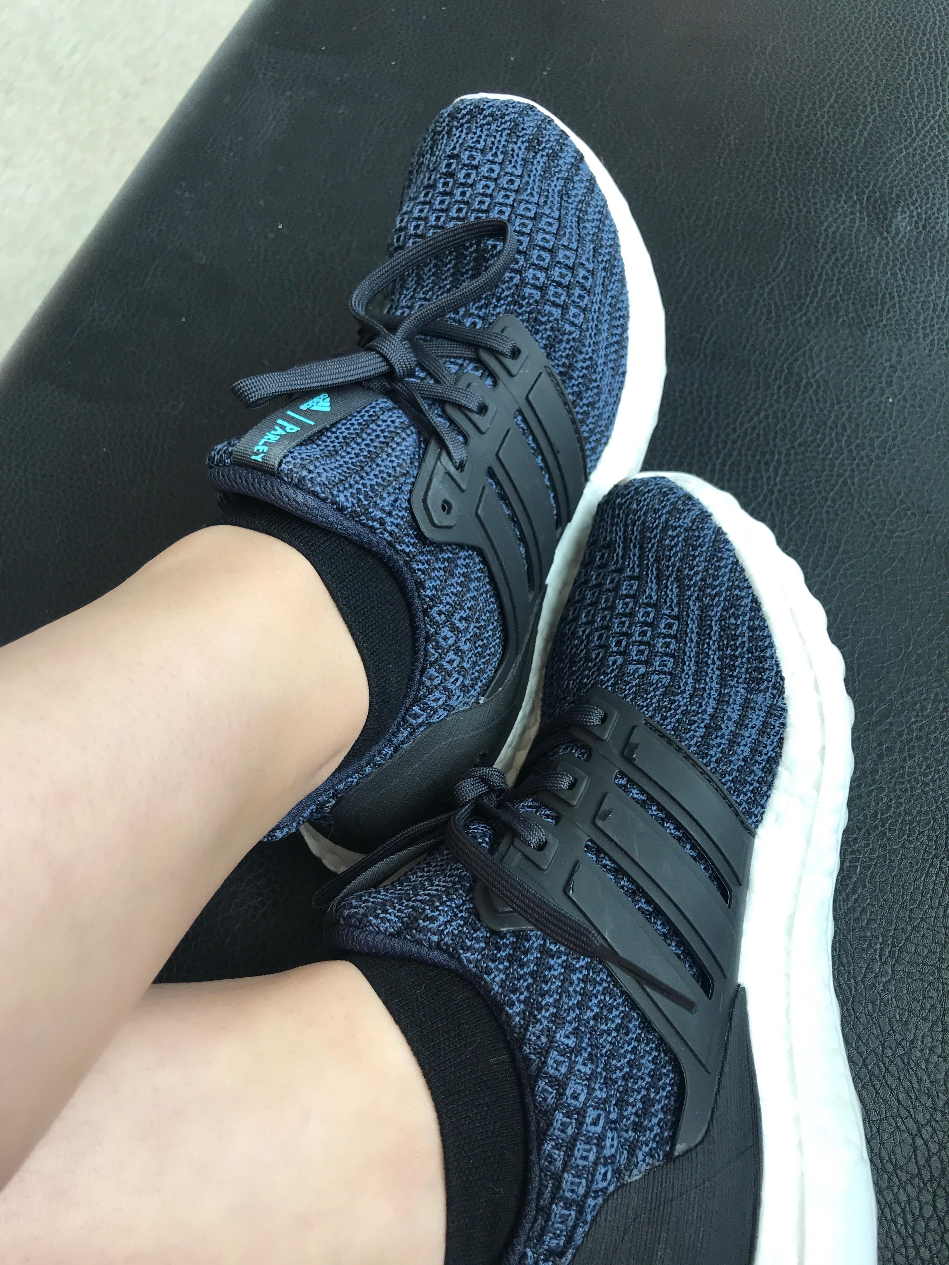 Ultraboost Parley in Legend Ink/ Carbon /Blue Spirit. W5 | Scrolller