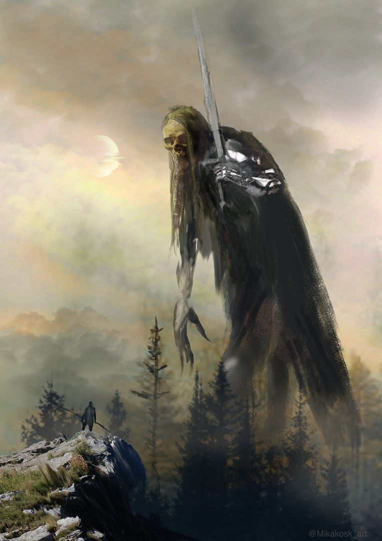 Undead Giant by Mika Koskensalmi | Scrolller