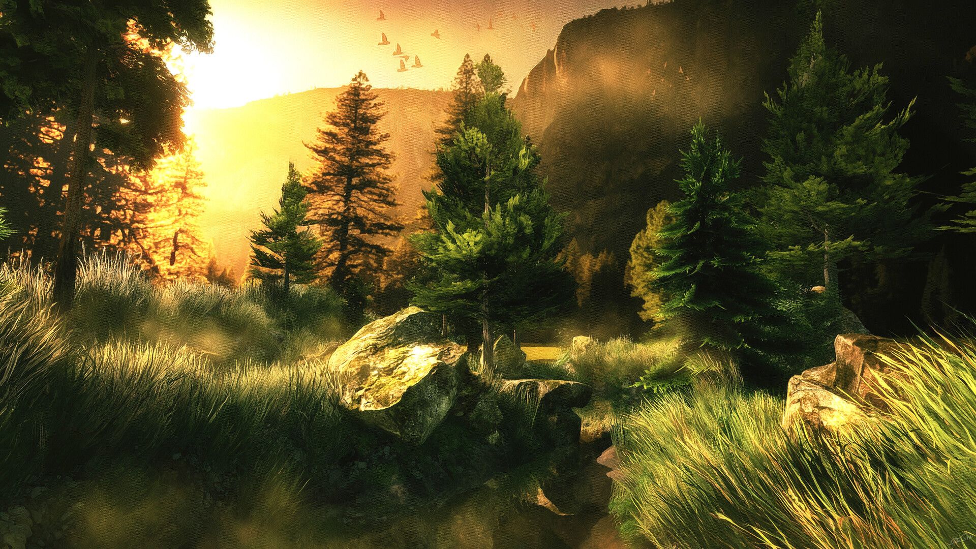 Under mountain | Scrolller