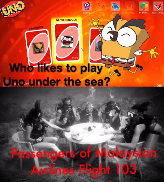 Underwater Uno baby! | Scrolller