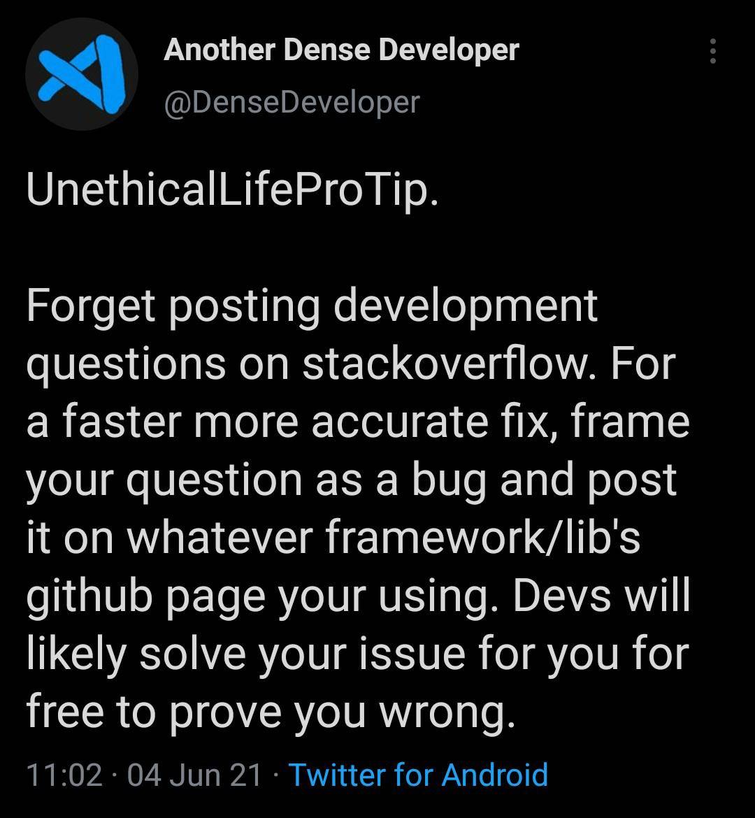 Unethical Programmer Pro Tip | Scrolller
