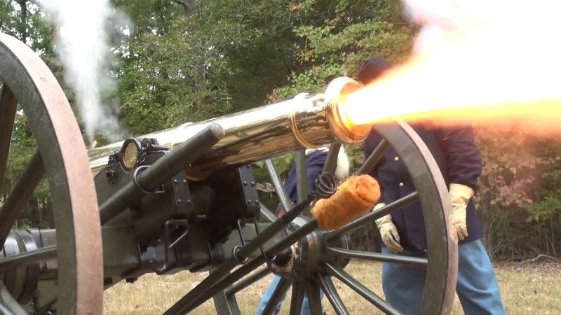 Union 6pdr firing | Scrolller