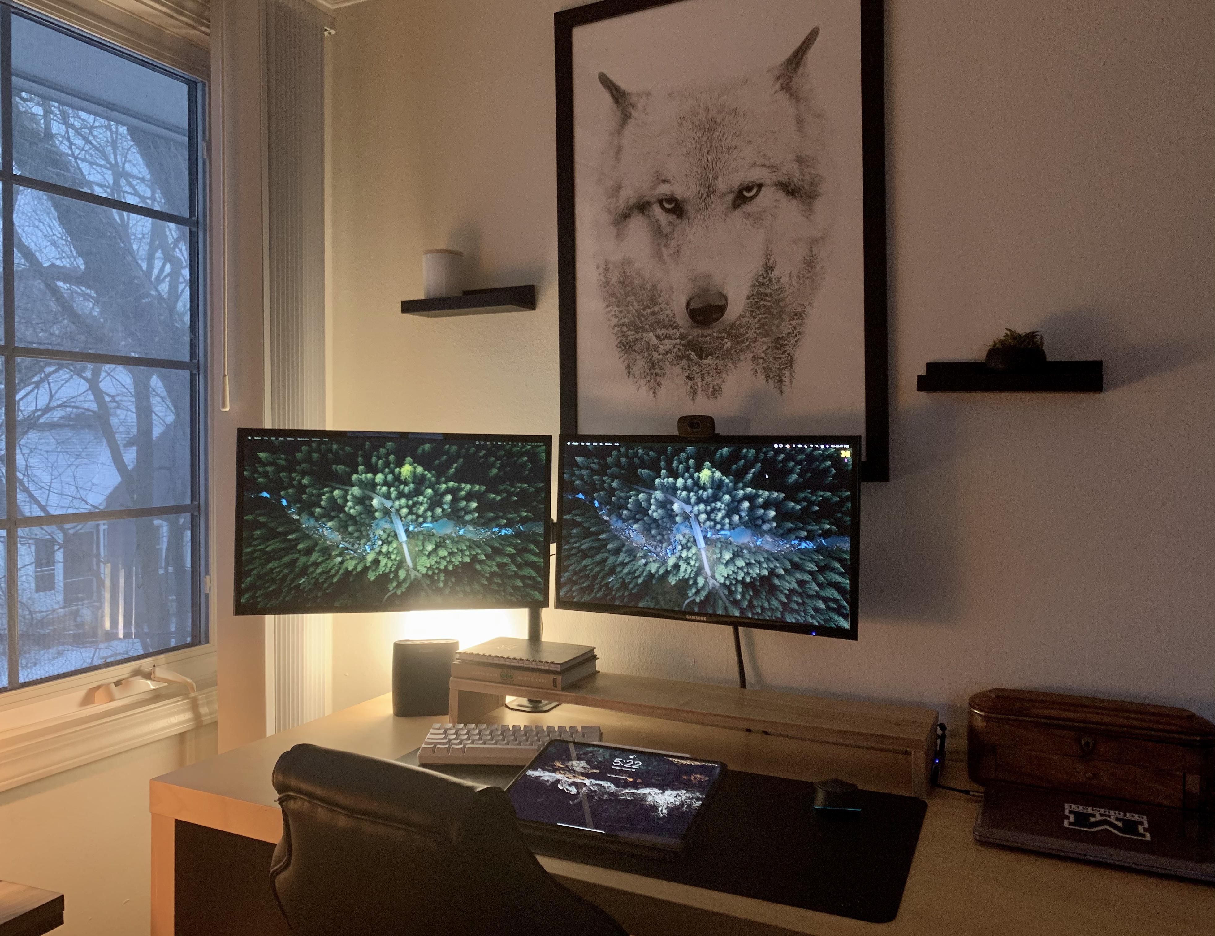 Updated my WFH setup with a second monitor | Scrolller