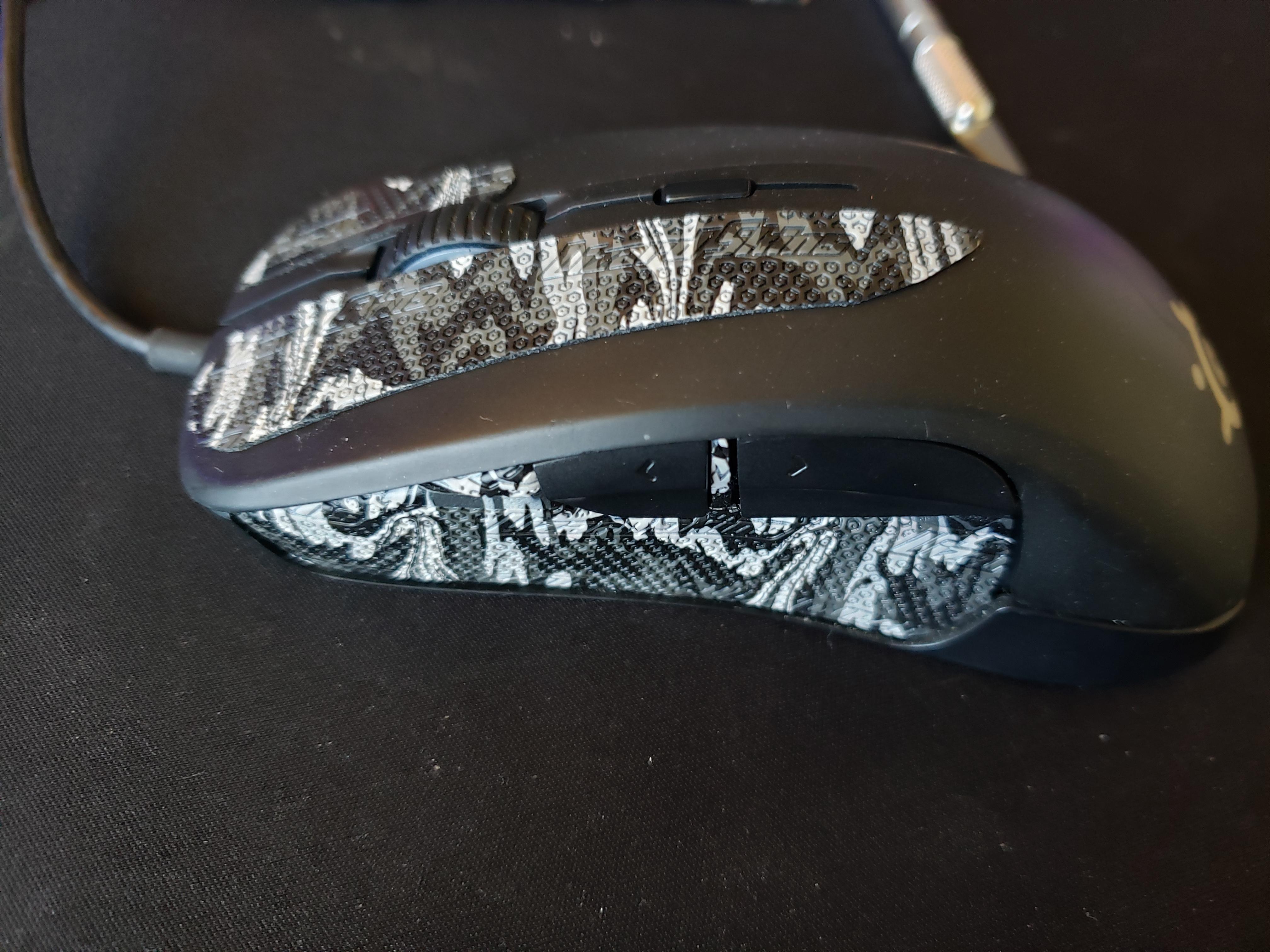 Upgraded my Rival mouse with some lizard tape. | Scrolller