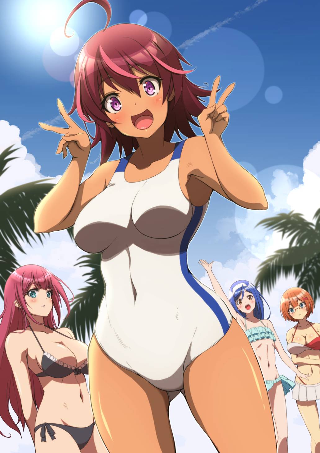 Uruka (and the others) at the beach | Scrolller