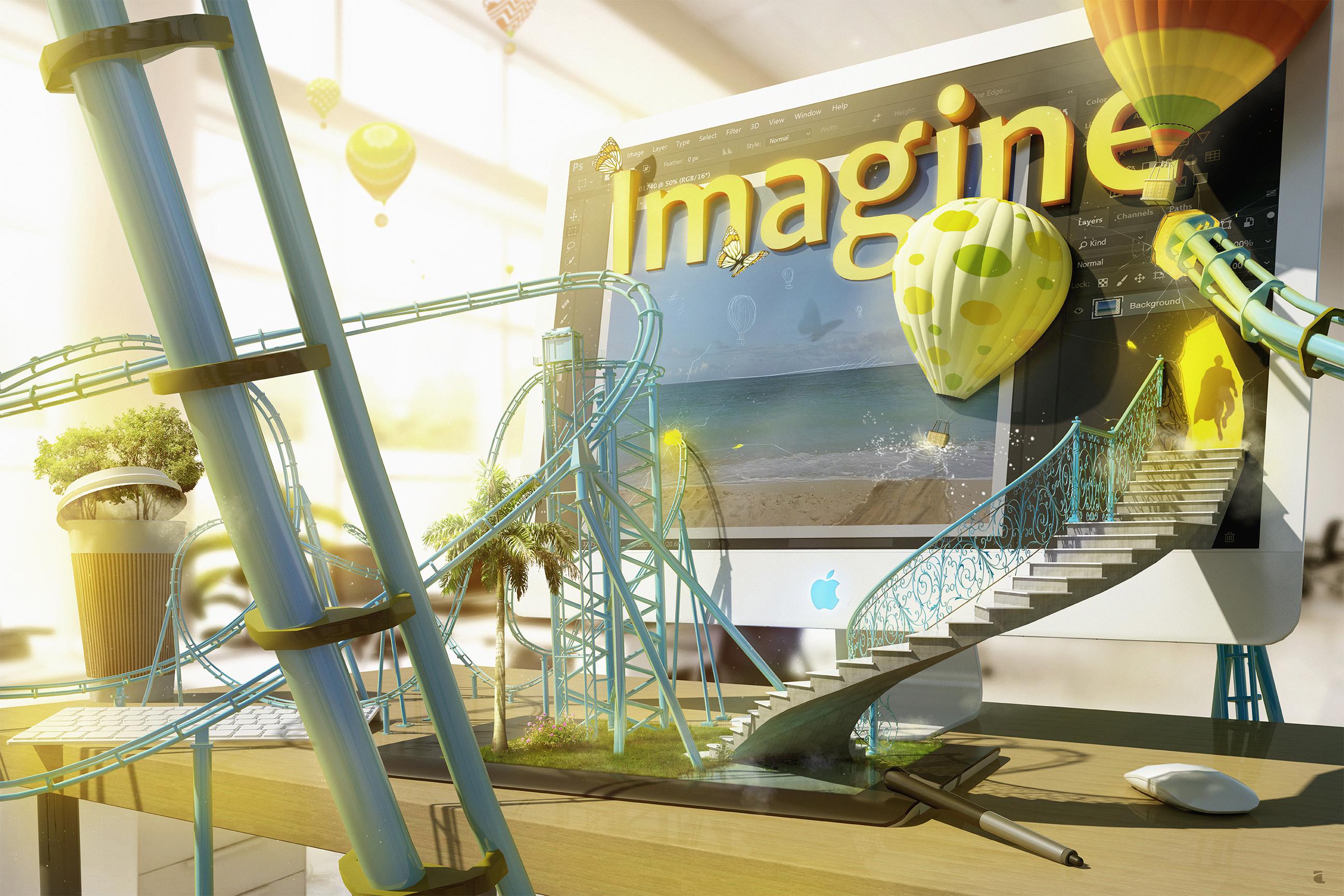 Use Your Imagination, Me, Digital, 2020 | Scrolller