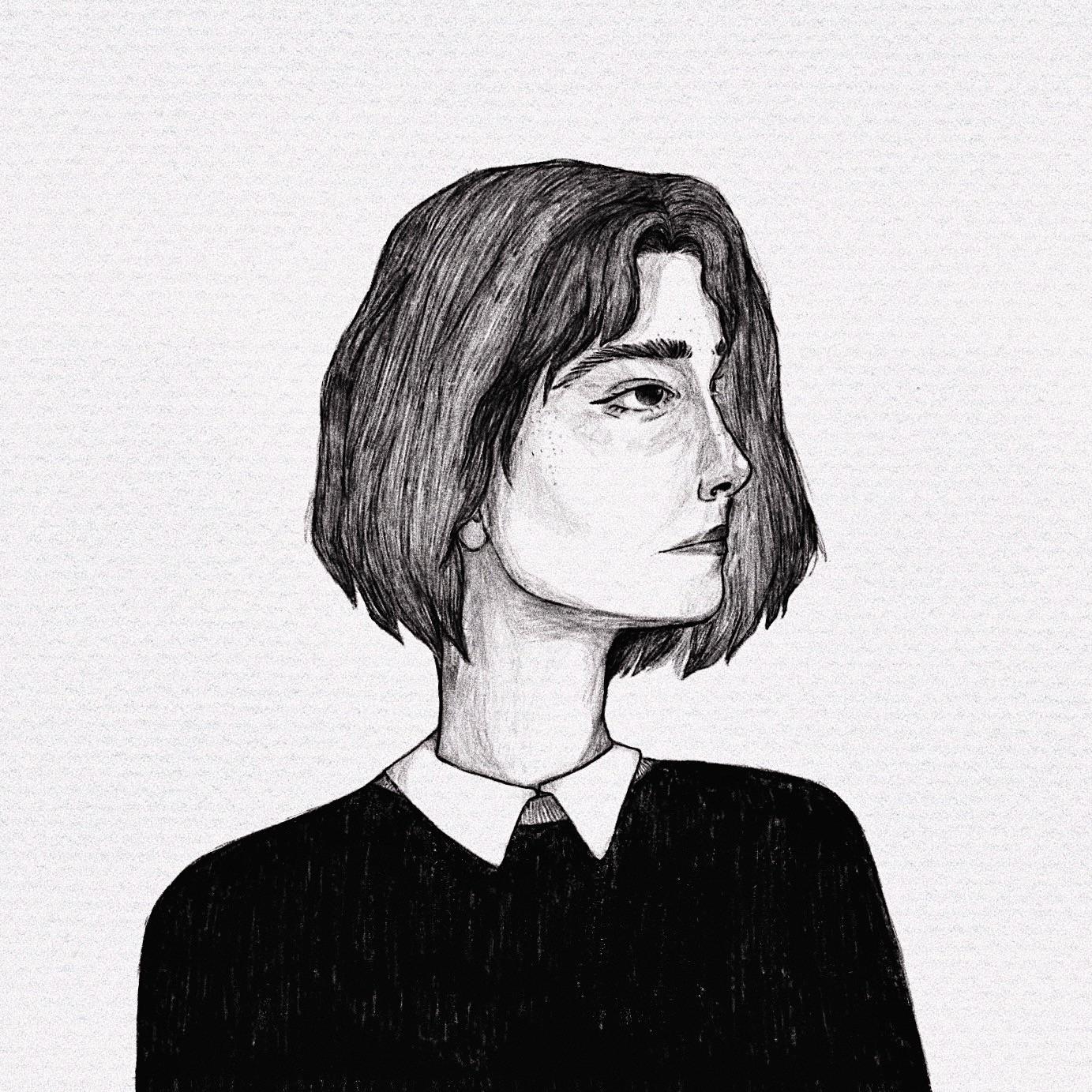 Vacant Stare, Me, Procreate, 2021 | Scrolller