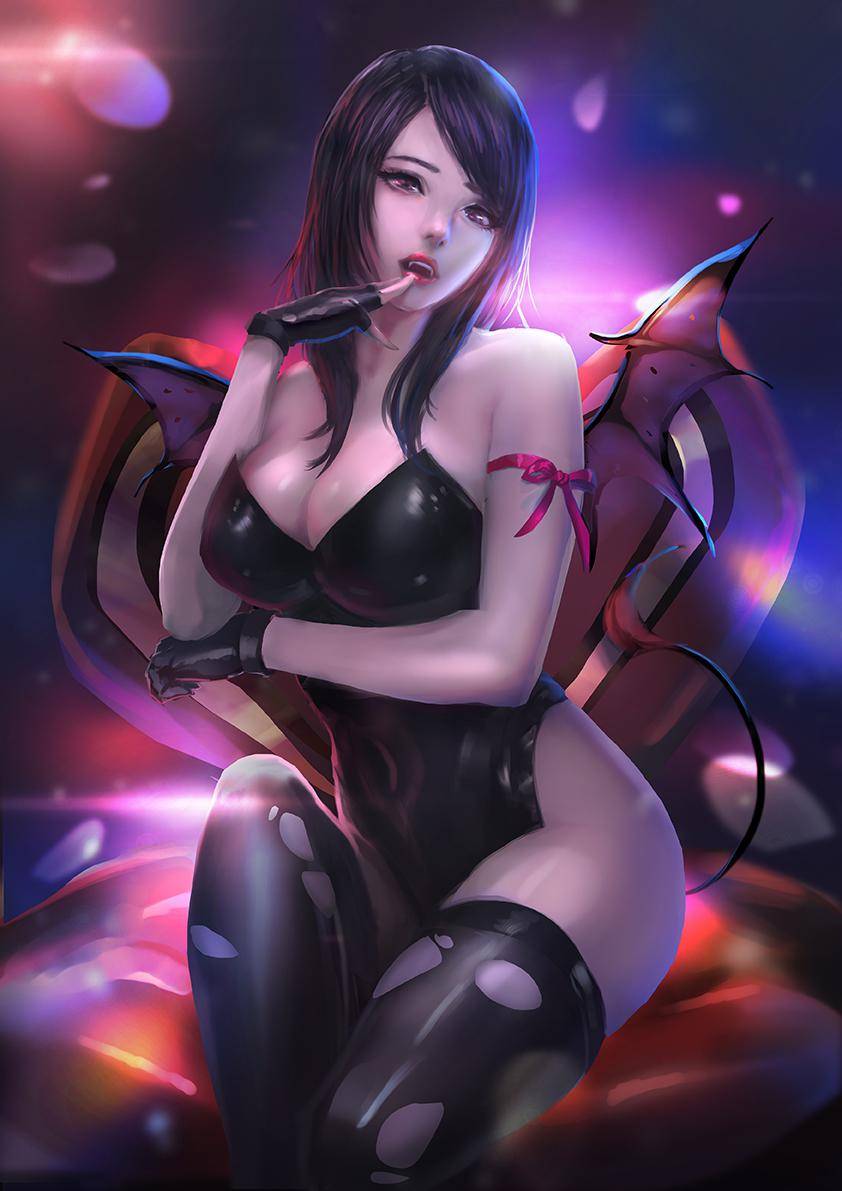 Vampiress Tifa is bloodthirsty (CGlas) | Scrolller