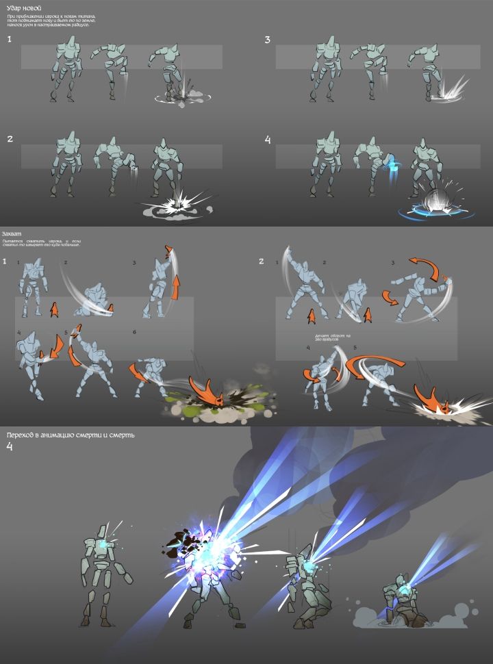 Variations of Titan animation | Scrolller