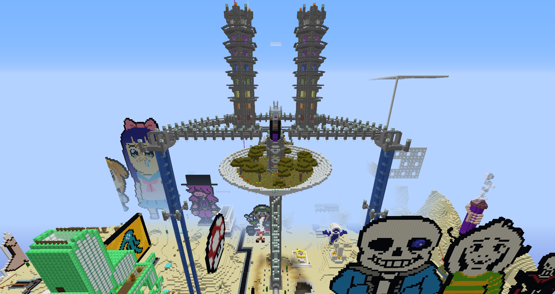 Various builds from the minecraft server | Scrolller