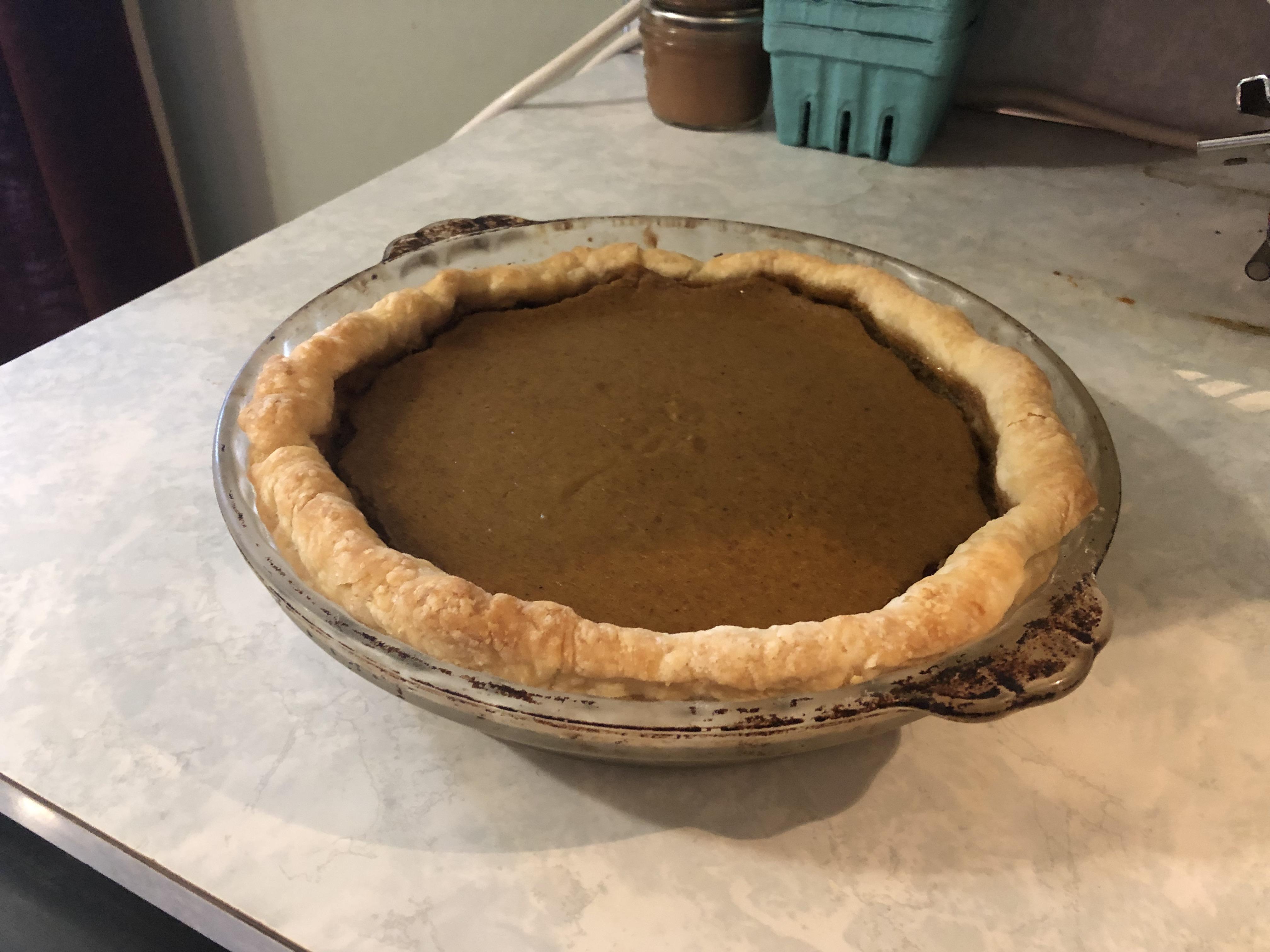 vegan pumpkin pie | Scrolller