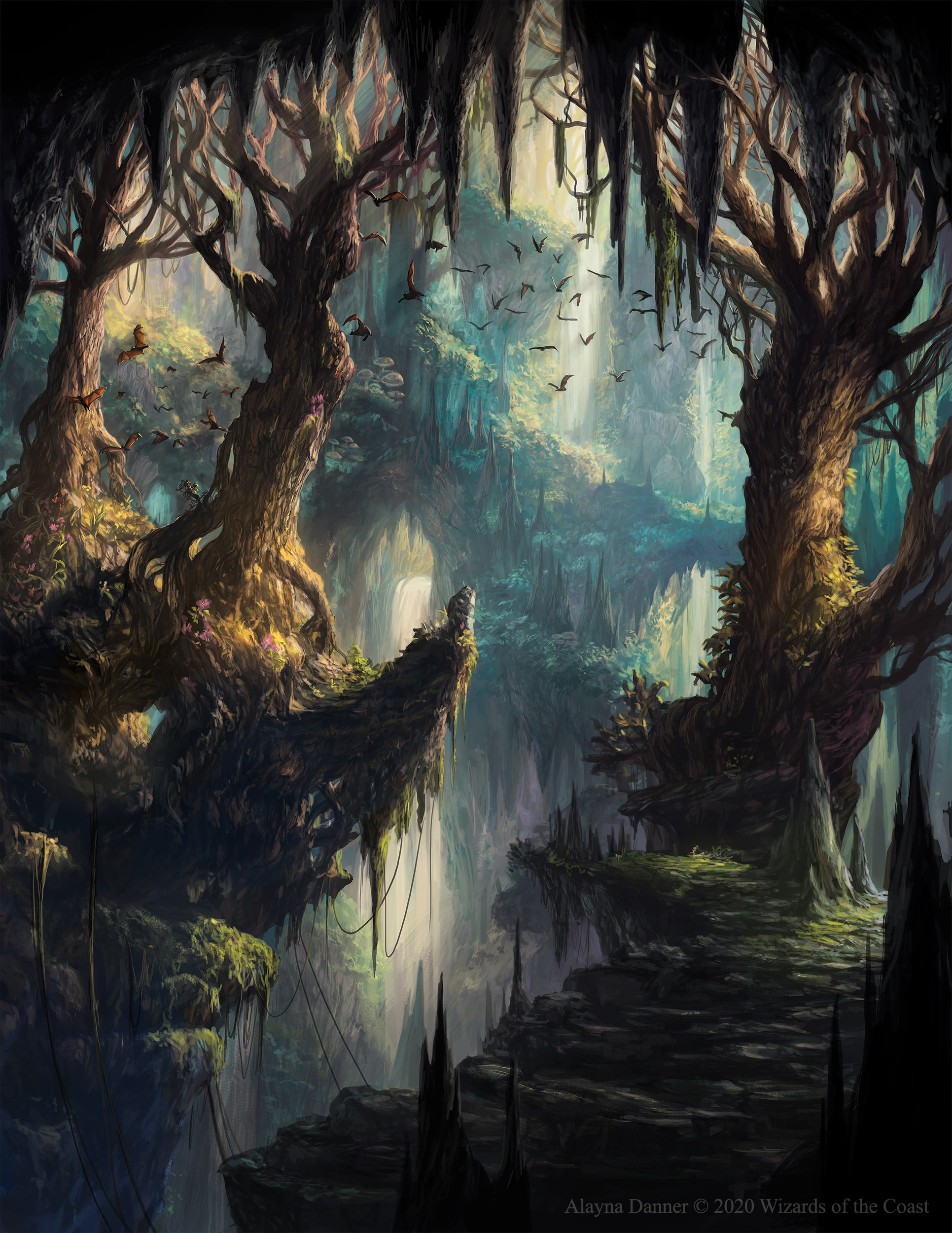 Verdant Catacombs by Alayna Danner | Scrolller
