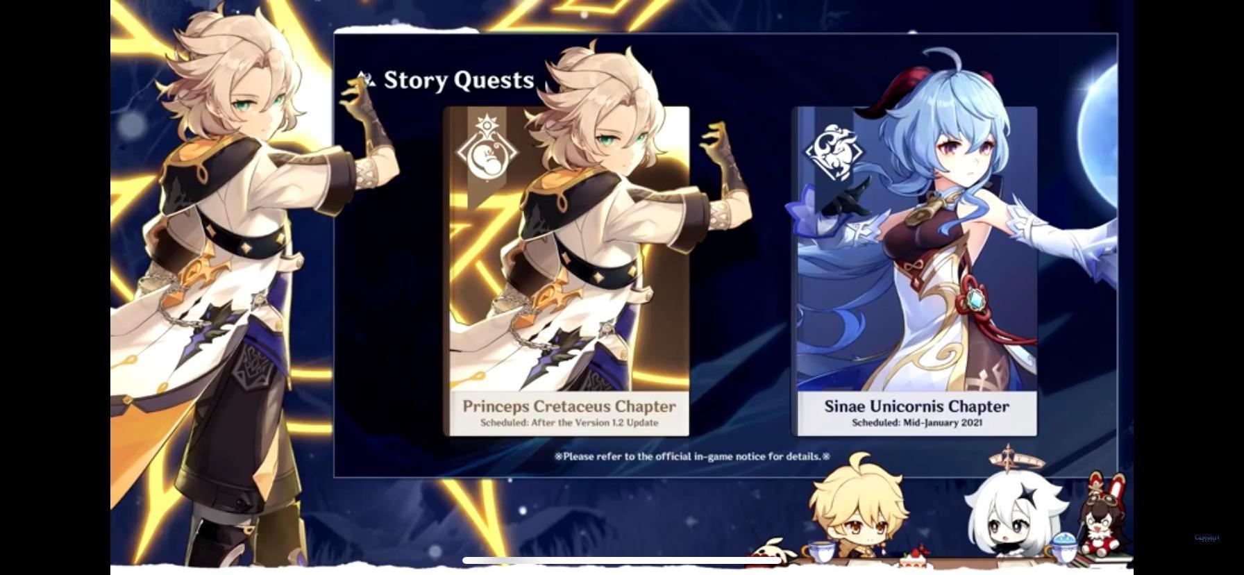 Version 1.2 New Characters Release Schedule | Scrolller