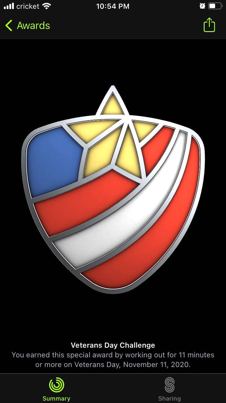 Veterans day award looks nice 😄 | Scrolller