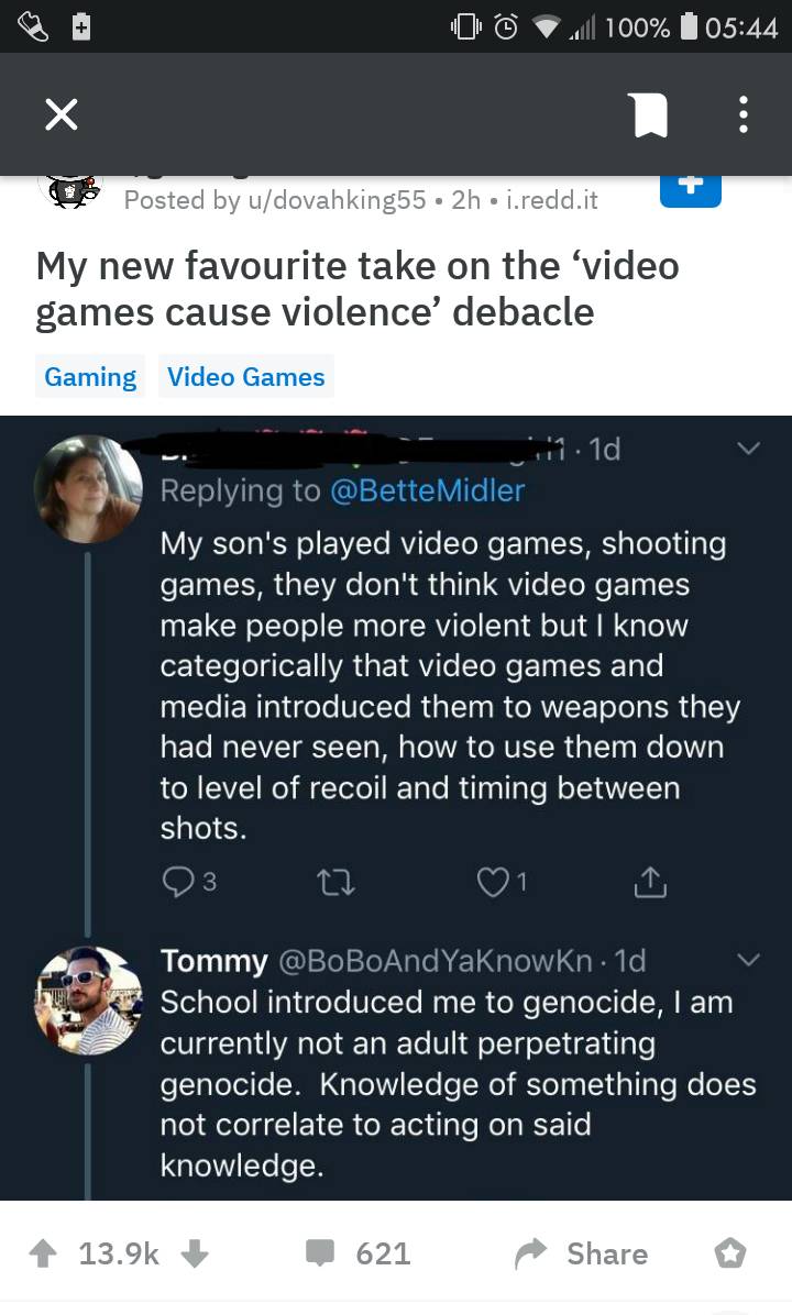 Video games teach violence | Scrolller