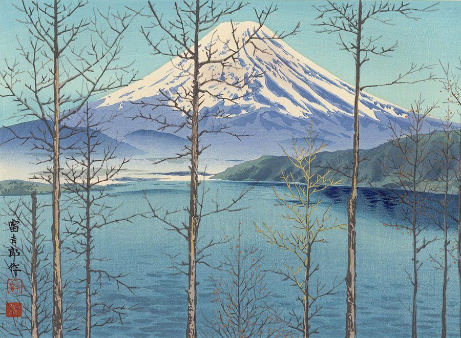 "Views of Fuji" by Tokuriki Tomikichiro [900 x 600] | Scrolller