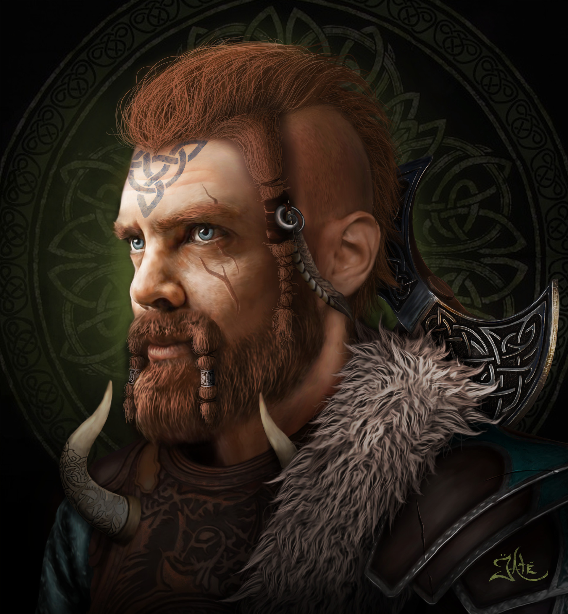 Viking Warrior by Taylor Tate | Scrolller