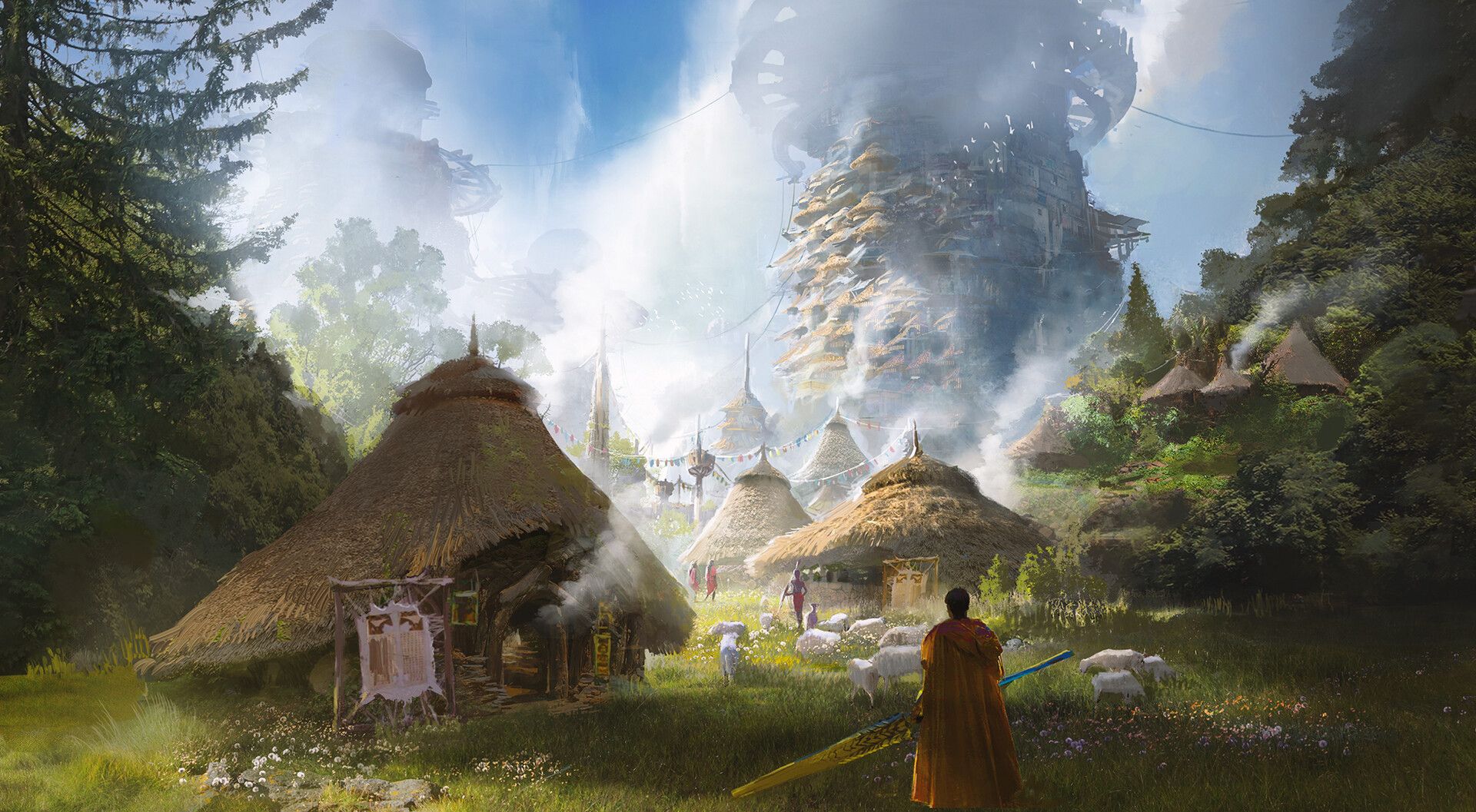 Village by Liu Qing | Scrolller