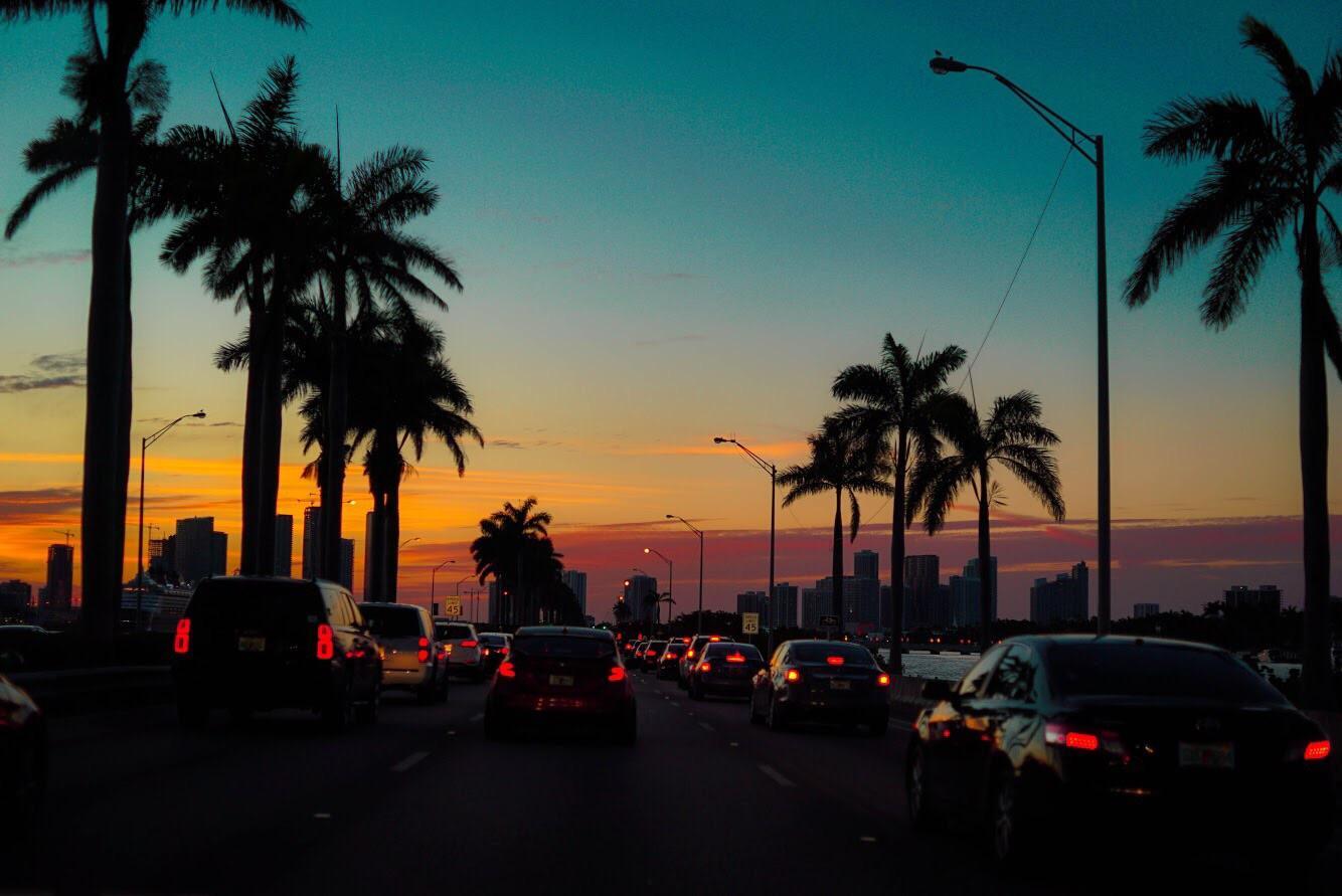 Visited Miami for the first time. Being in traffic was a little more fun | Scrolller