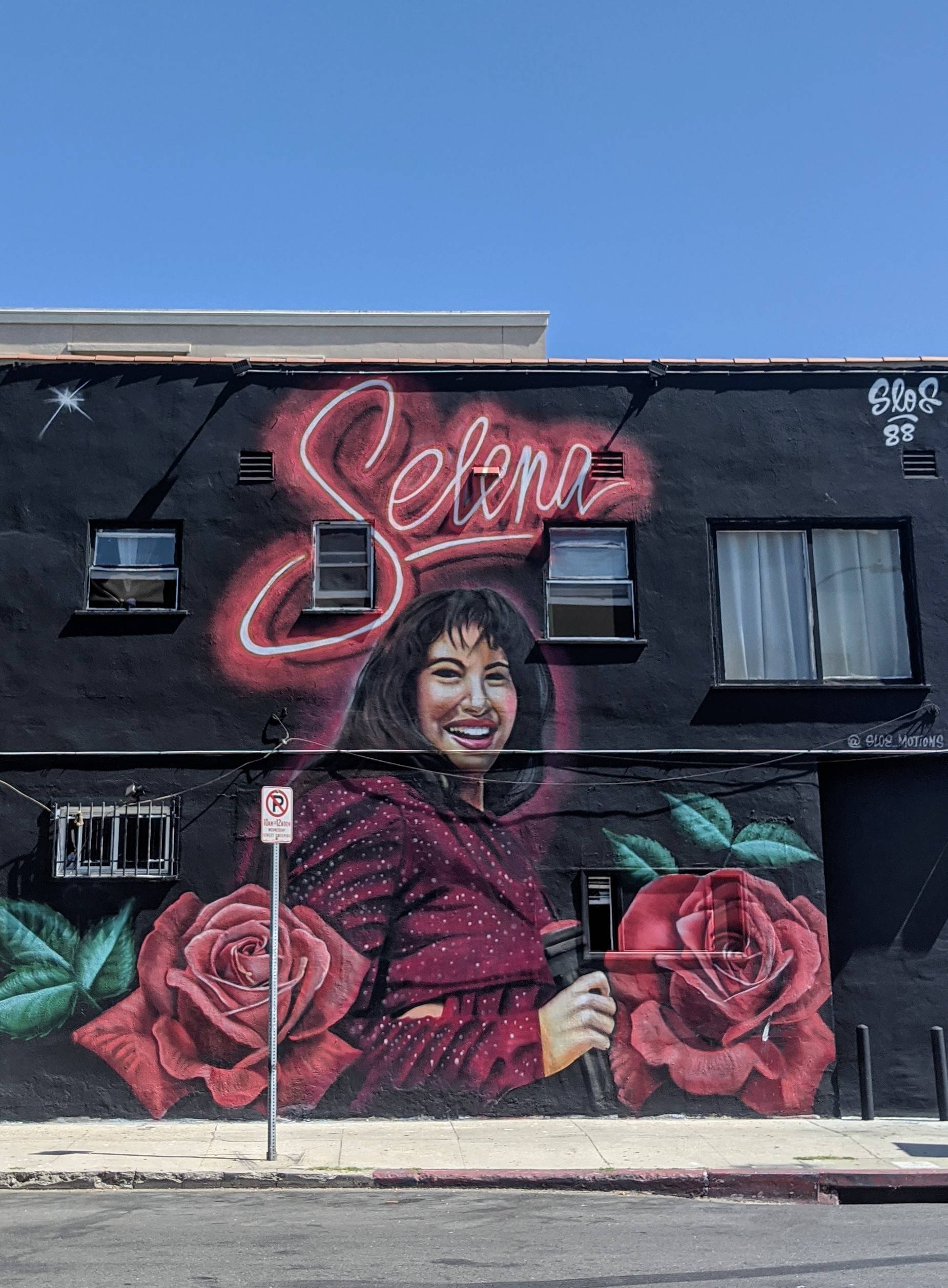 Visited the mural in Los Angeles | Scrolller