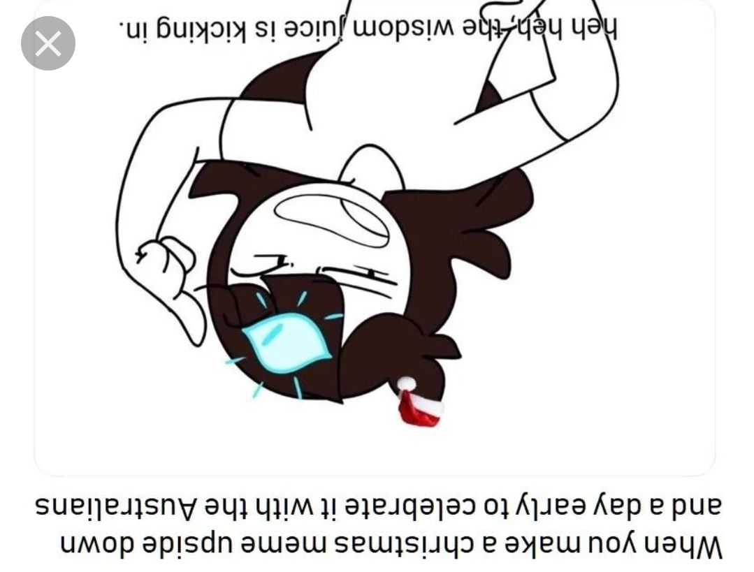 Wait the minute, I'm upside down | Scrolller