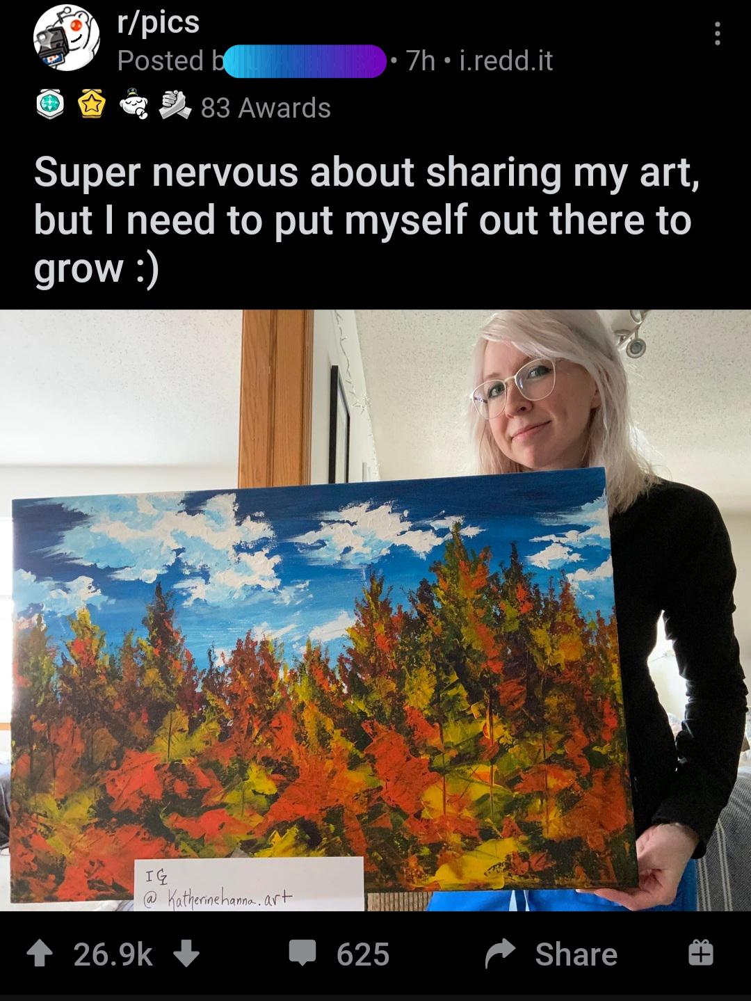 Wamen? Average art skills? Shameless self promotion? MUST UPDOOT!!!!!!! | Scrolller