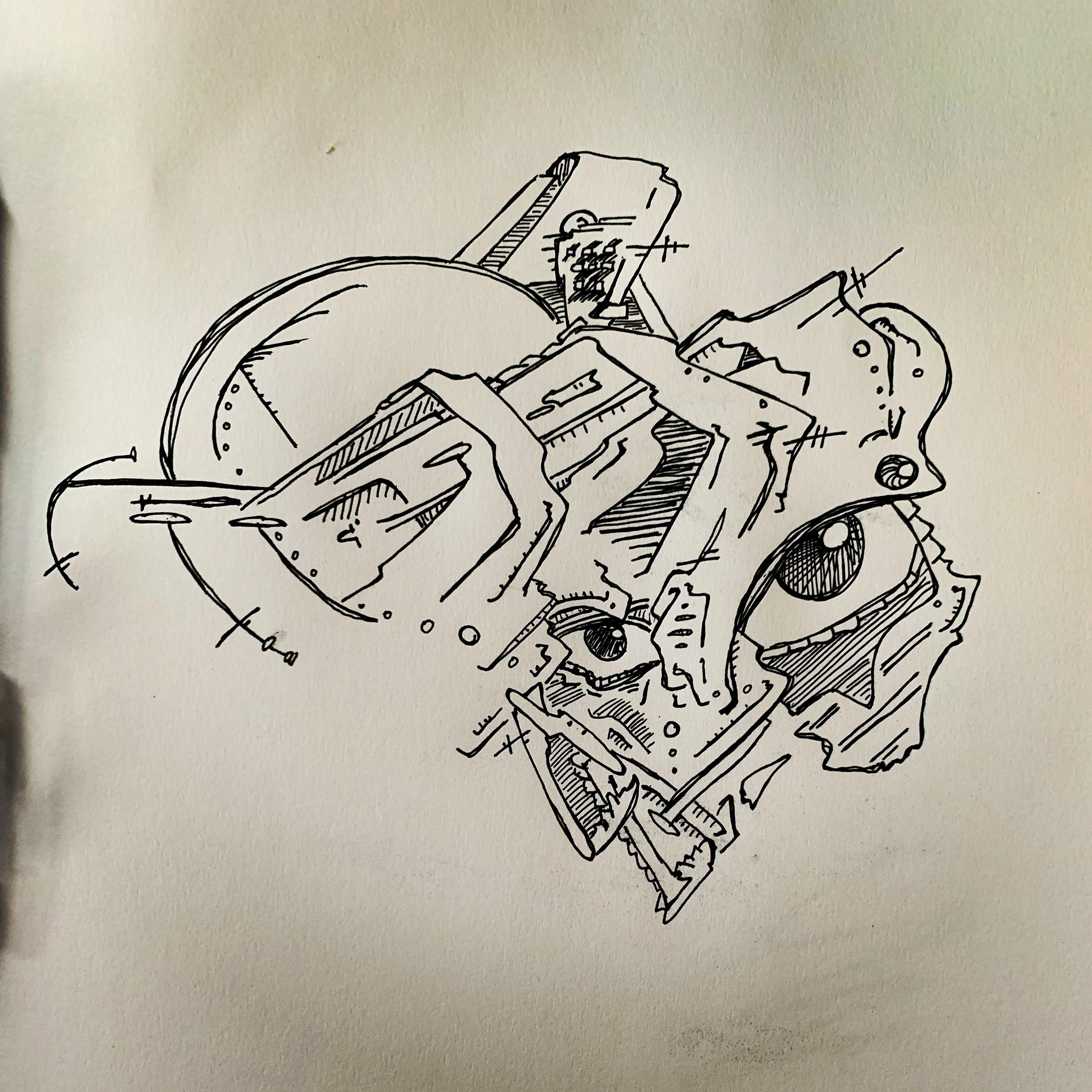 Wanted to share my high drawing of the Flatirons | Scrolller