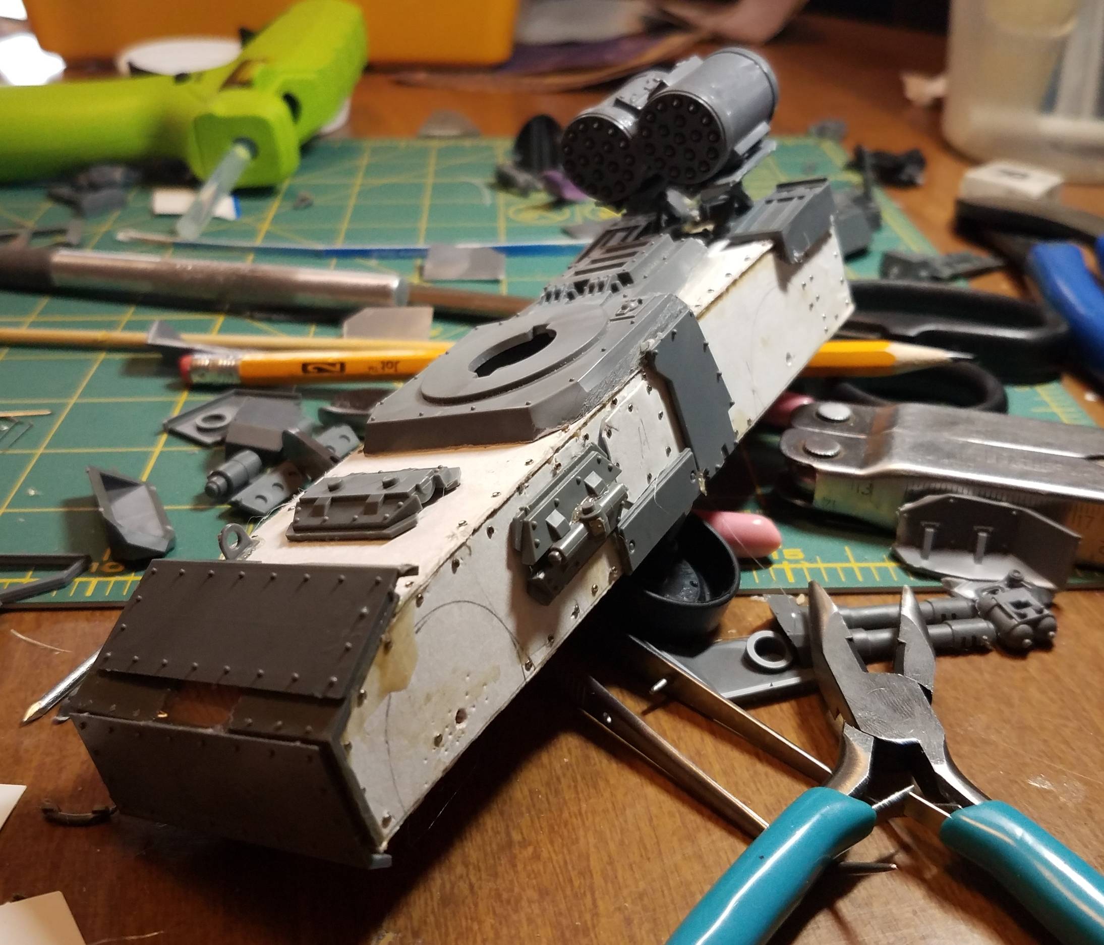 War hammer 40k/Pinewood Derby [WIP] kitbash | Scrolller