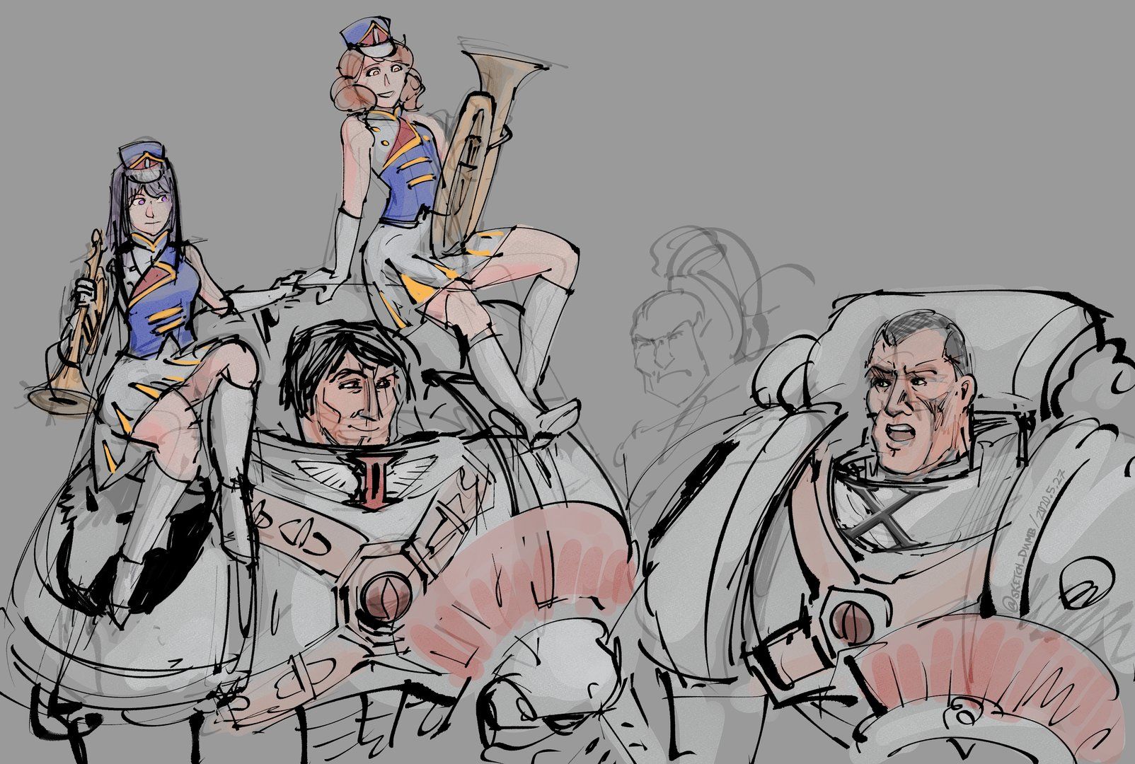 Warhammer40K Crossover Kumiko | Scrolller