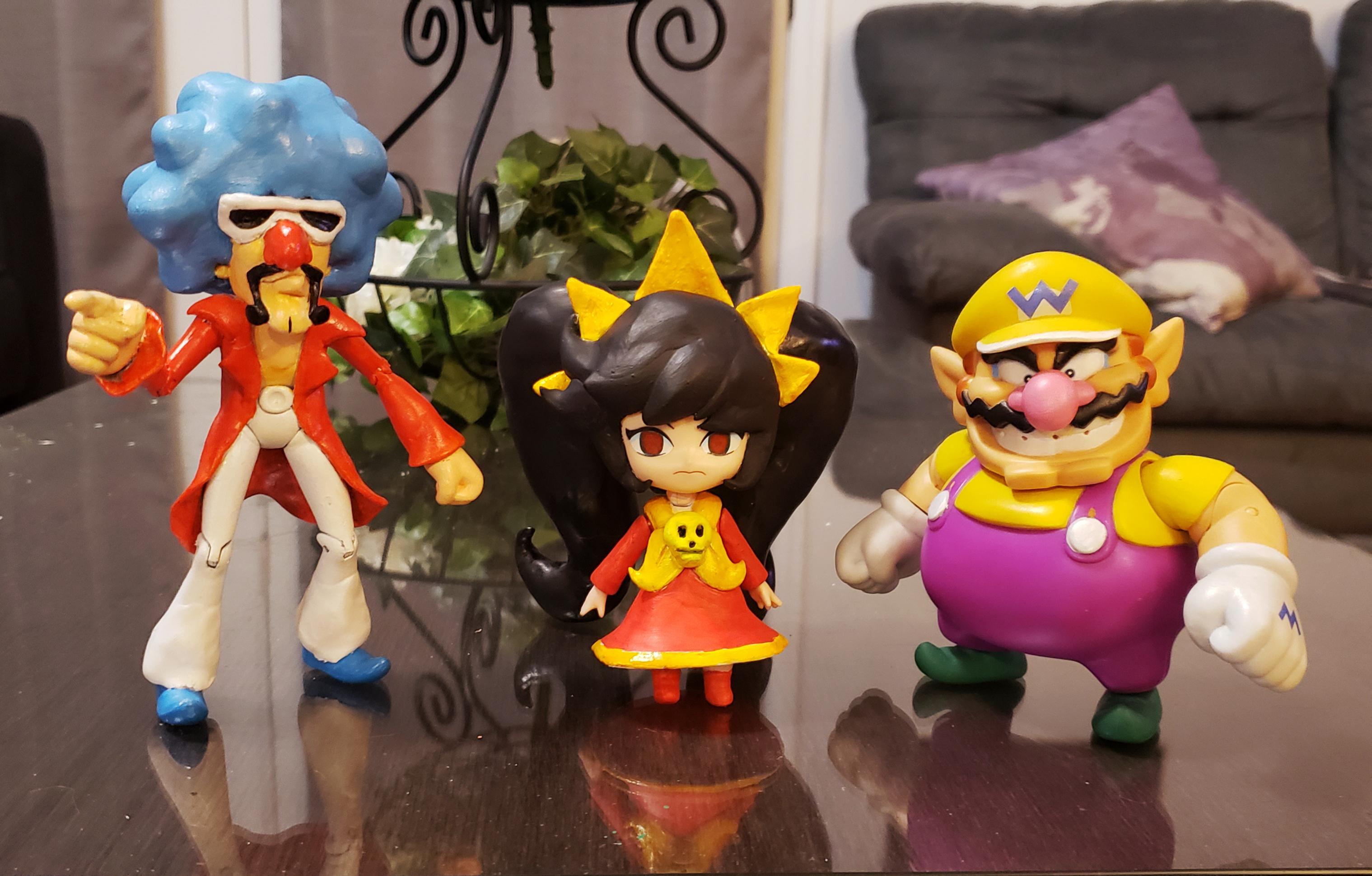 WarioWare custom figures | Scrolller