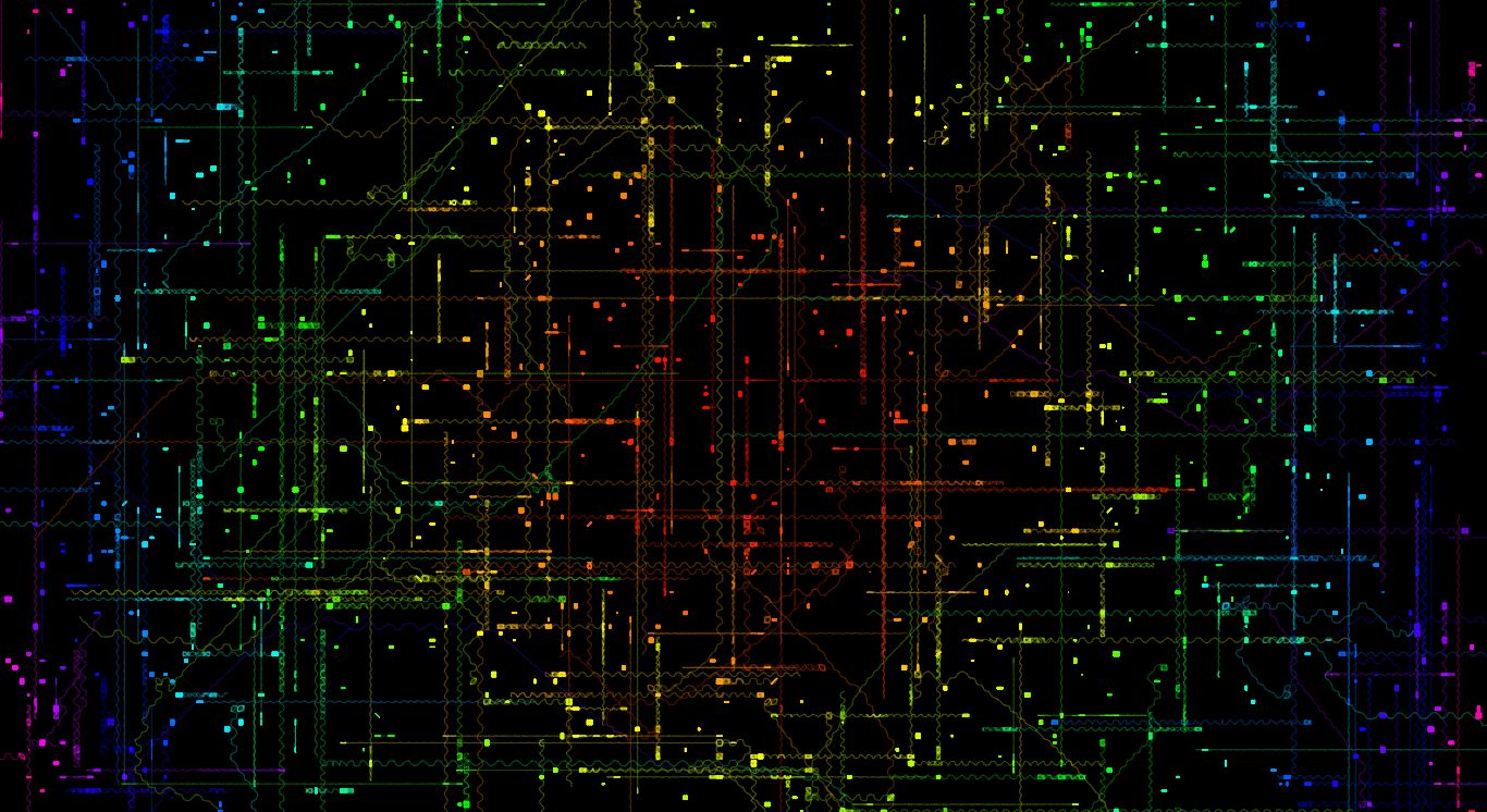 Was playing with vector fields and some how made this. | Scrolller