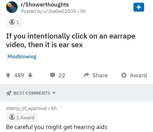 Watch out for hearing aids. | Scrolller