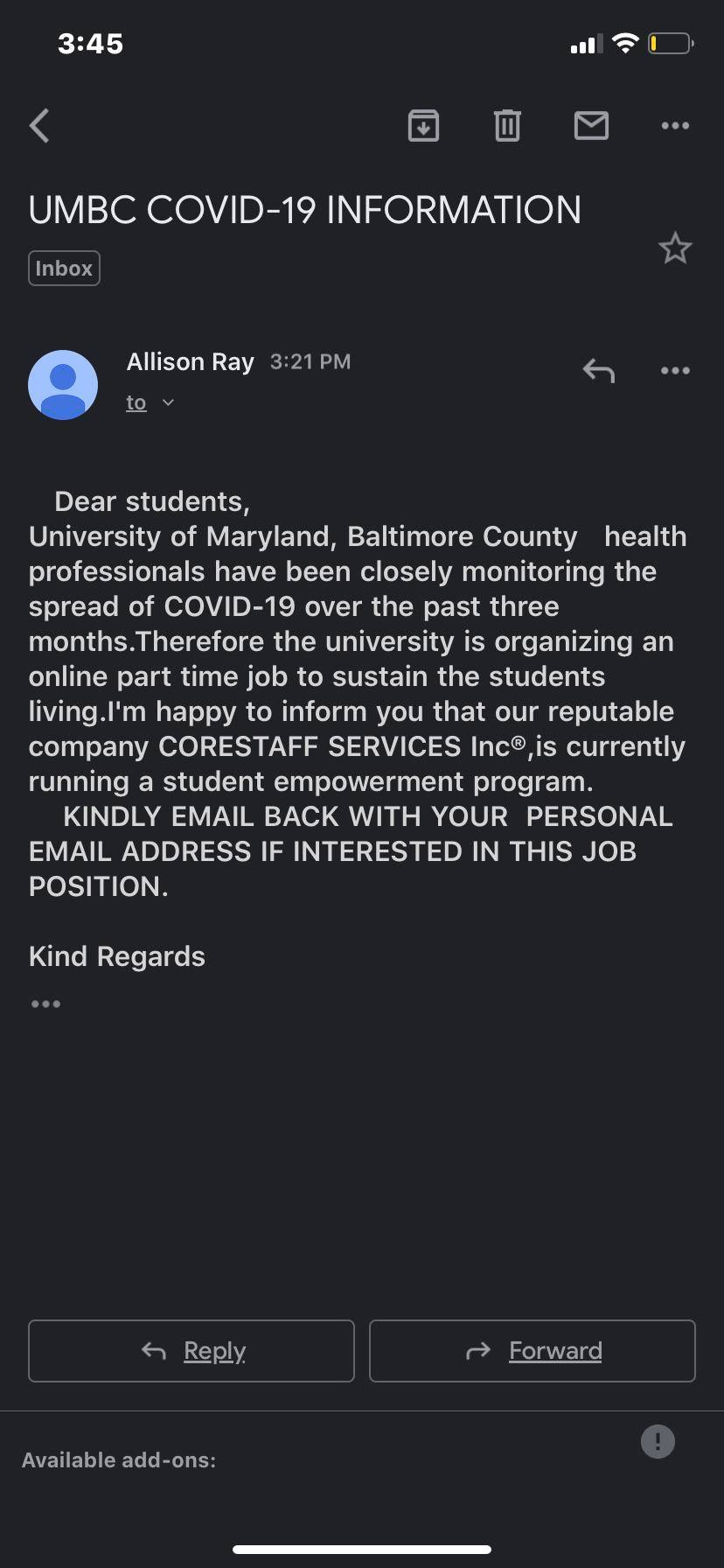 Watch Out for this Phishing Attempt | Scrolller