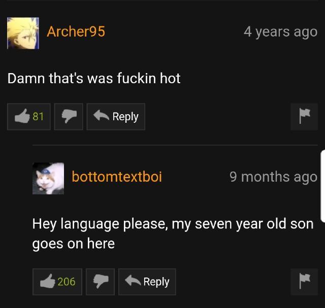 Watch you language | Scrolller