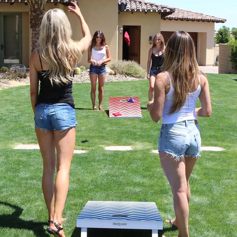 Wayfair ad for cornhole game. | Scrolller