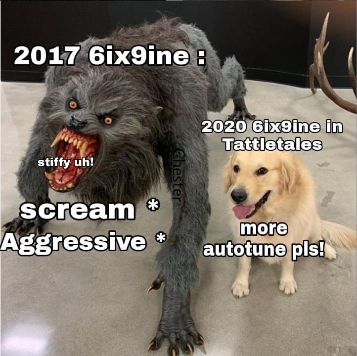 We need the old 6ix9ine back | Scrolller