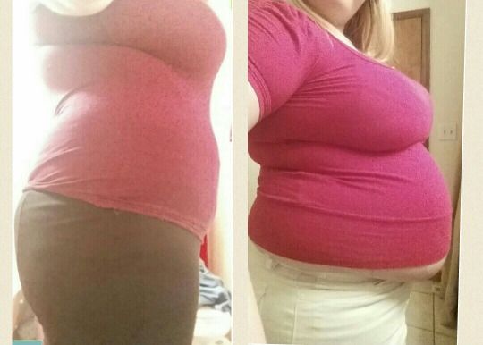 Weight Gain Before and After Collection | Scrolller