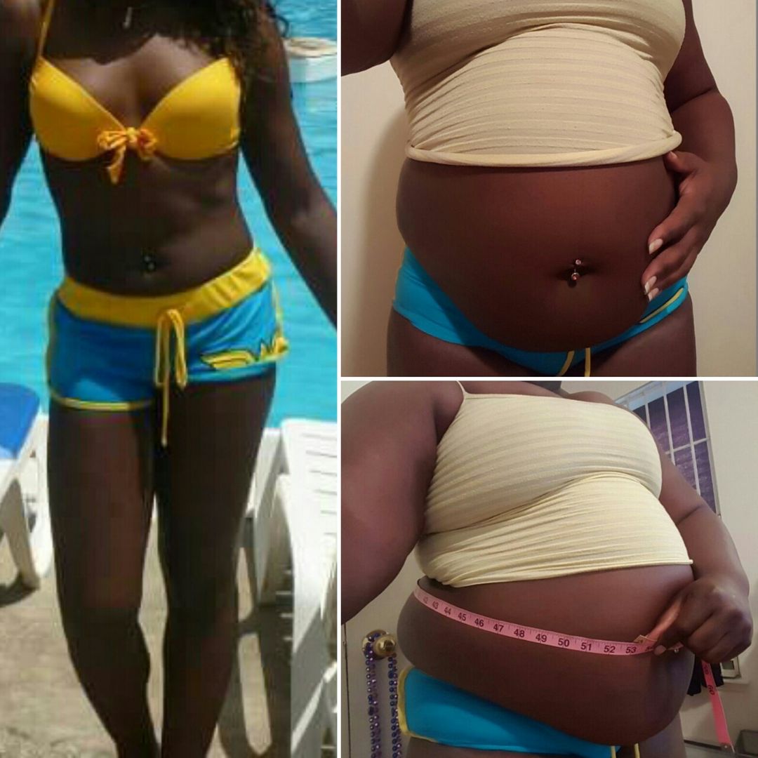 Weight Gain Before and After Collection | Scrolller