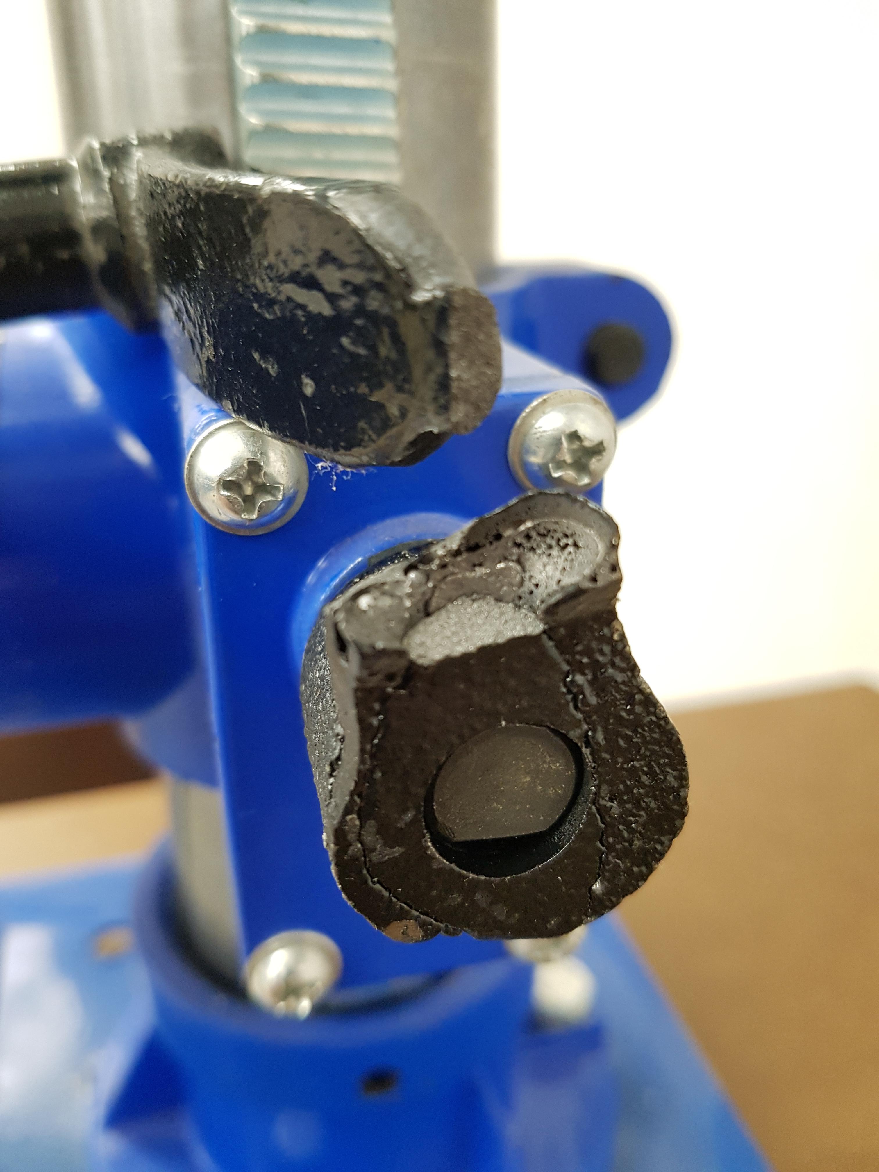 Weld porosity (aero bar) drill press | Scrolller