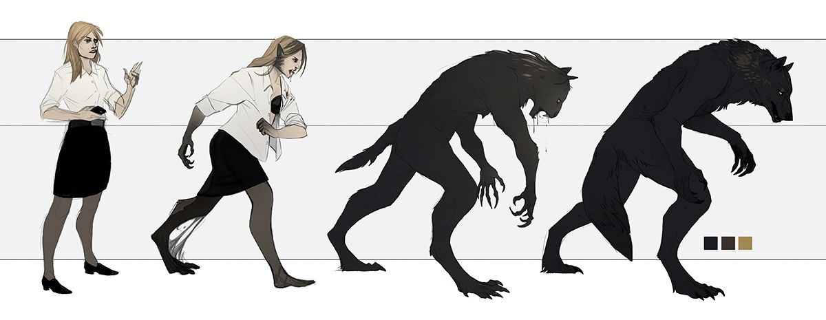 Werewolf Transformation - by aaah | Scrolller