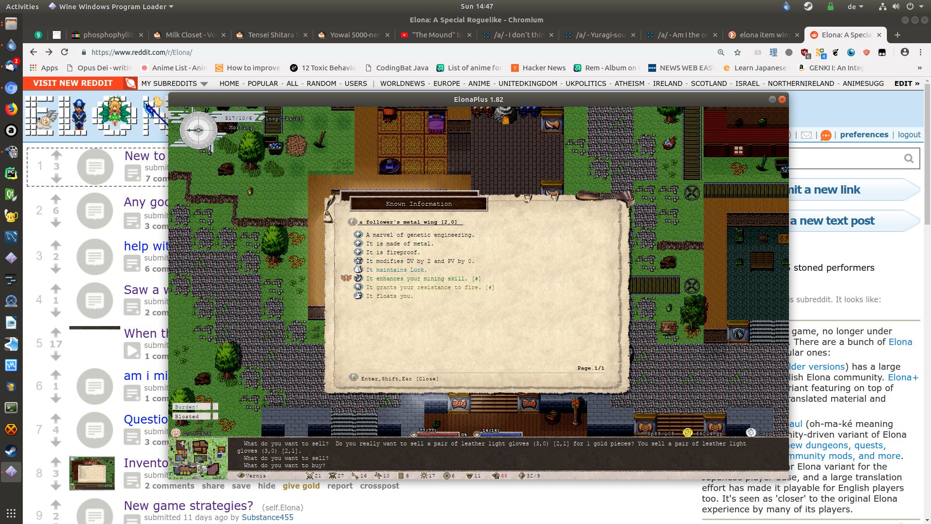 What does the little wing symbol left of "It enhances your mining skill" mean? Can't find it in ...