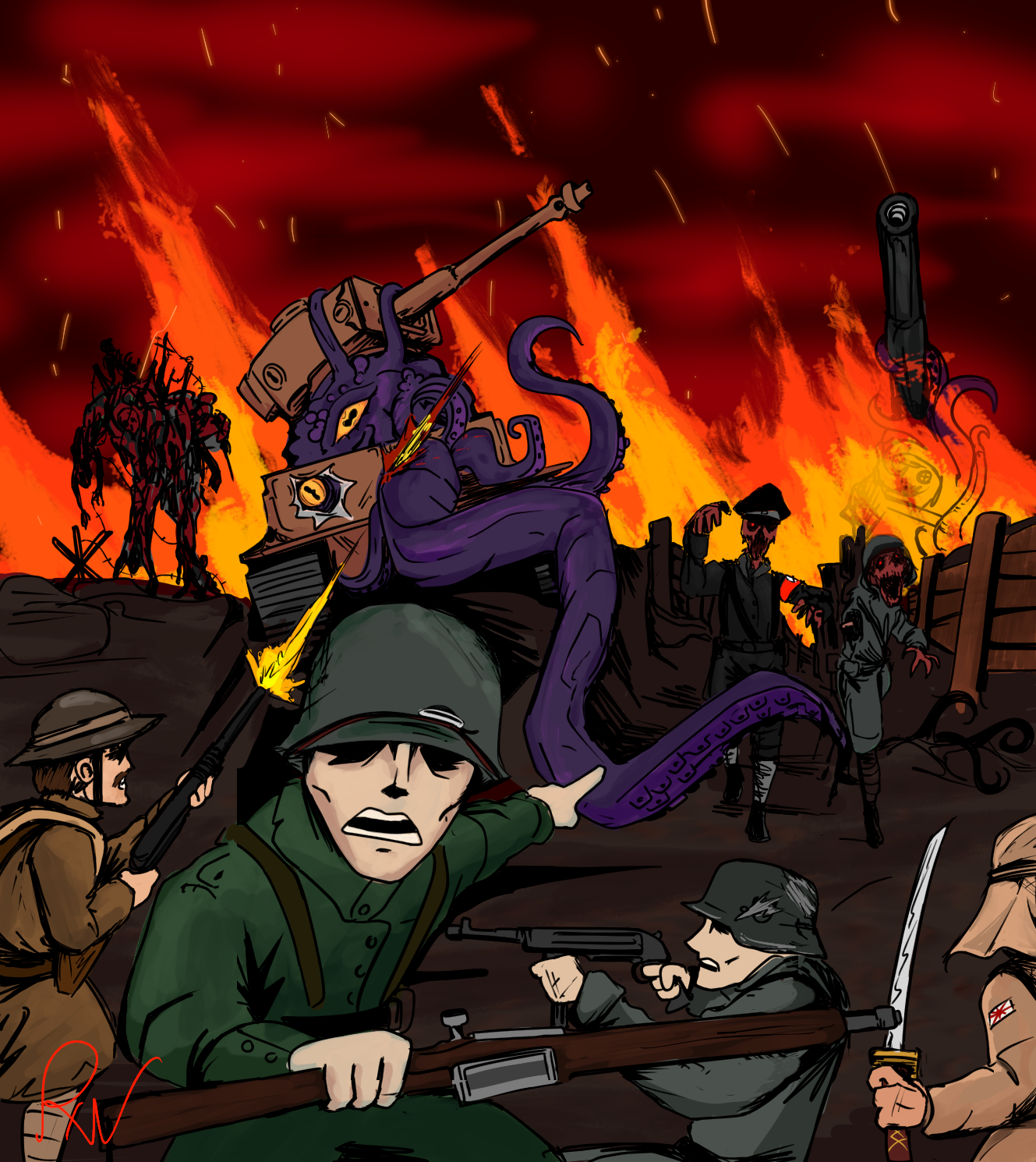 What if darkest dungeon took place in a different era? How would our finest hour fair? | Scrolller