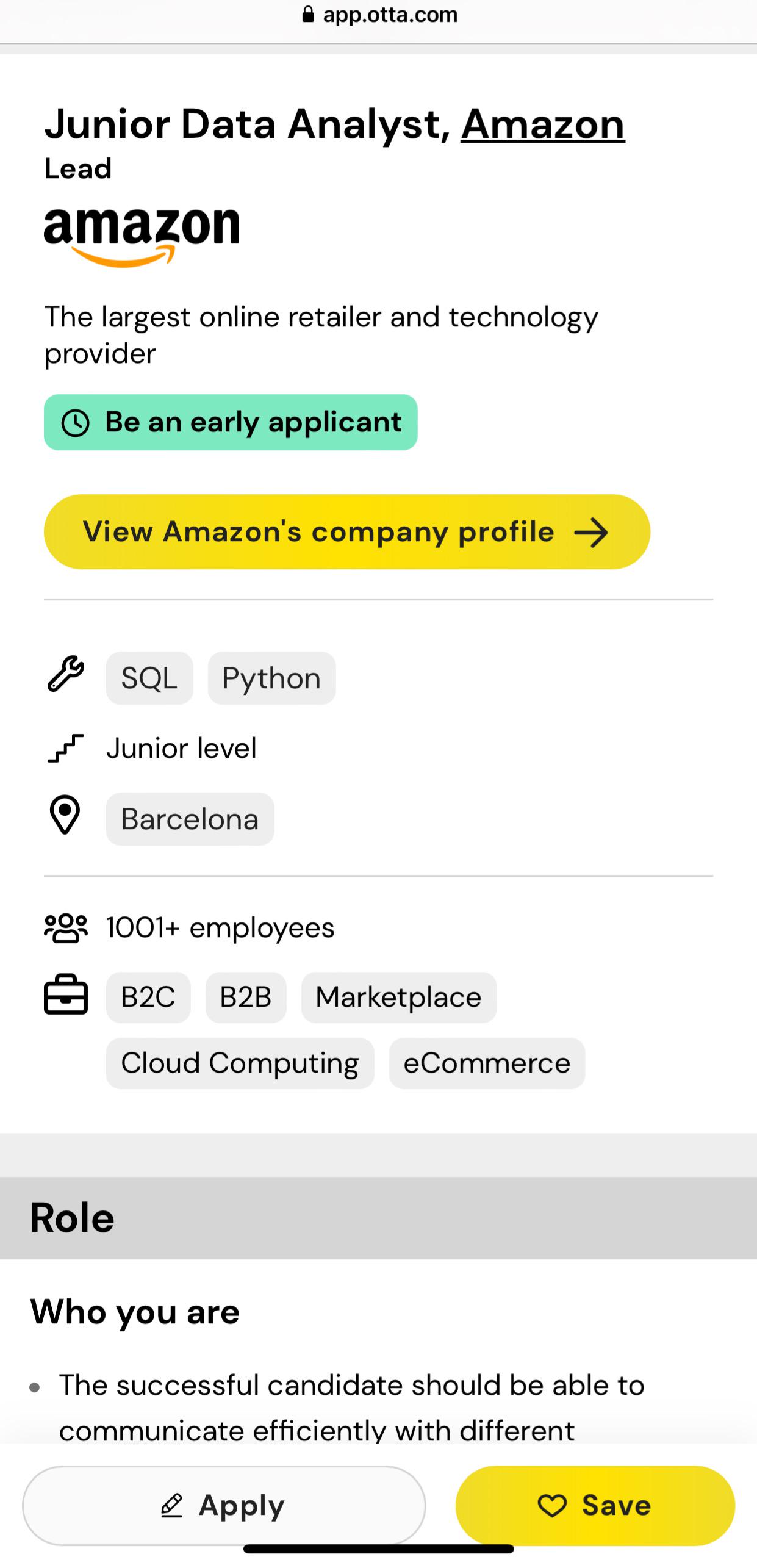 What is a Lead Junior Data Analyst? | Scrolller