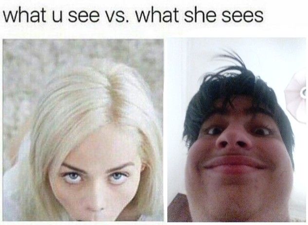 What u see vs. what she sees | Scrolller What u see vs. what she sees | Scrolller