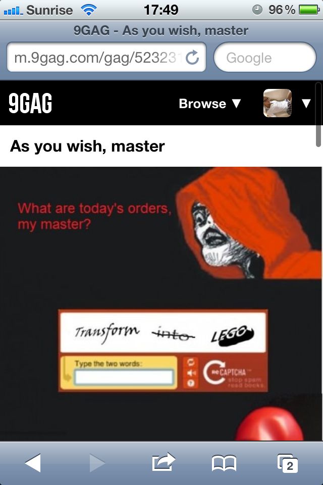What' wron with 9gag? They even steal our master. | Scrolller