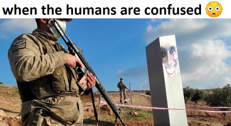 what's up with these monoliths randomly spawning everywhere | Scrolller