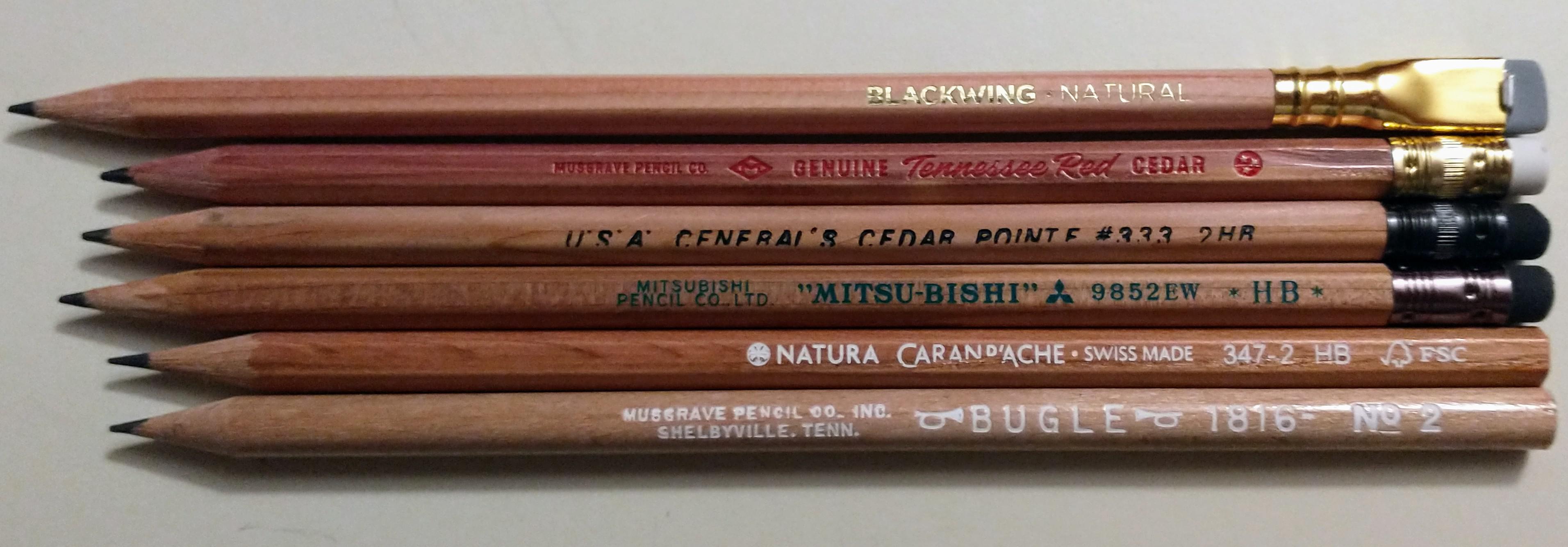 What's your favorite 'bare' wood pencil? | Scrolller