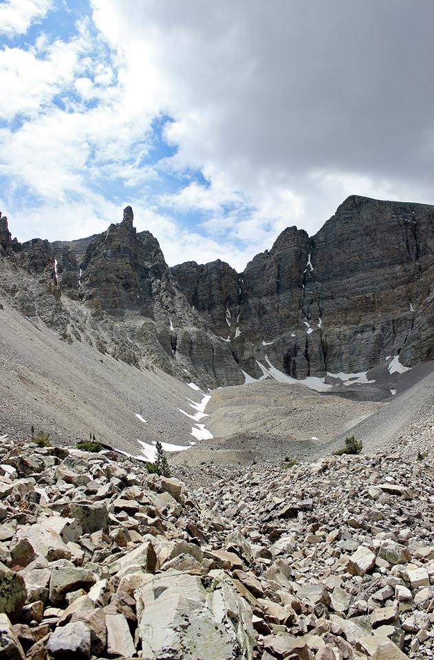 Wheeler Peak and its glacier at Great Basin National Park | Scrolller