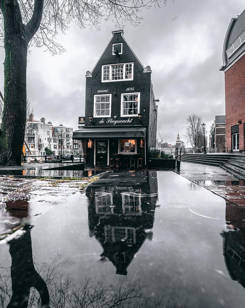 When it rains in Amsterdam [OC] | Scrolller