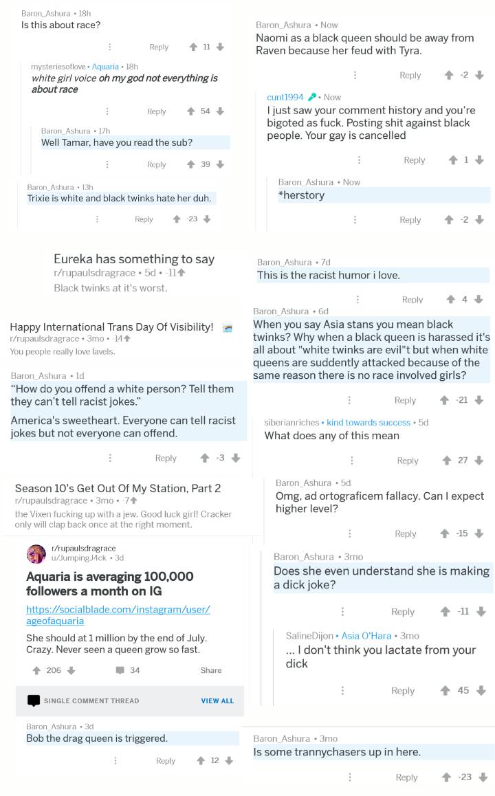 When people was banned for questioning Trixie winning but this racist CUNT still here .. | Scrolller